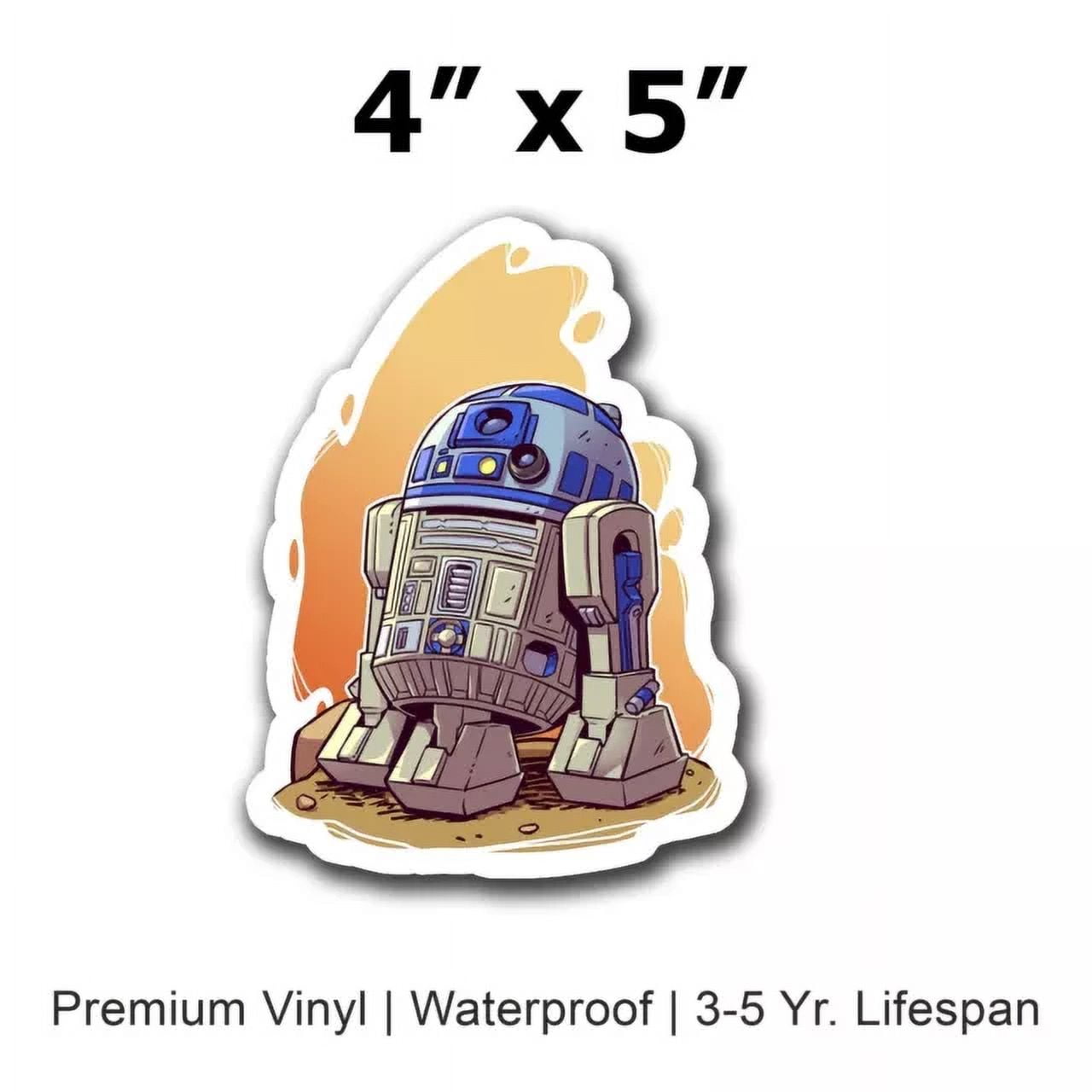 Kira Sticker With Star Wars R2D2 Vinyl Godzilla Storm Trooper ...