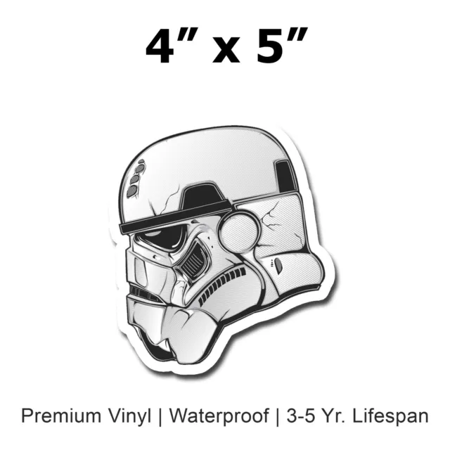 Kira Sticker With Star Wars Storm Trooper Darth Vader Jedi Order Vinyl ...