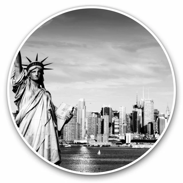 Kira Sticker With Statue Of Liberty New York City Cool Gift Decorative ...