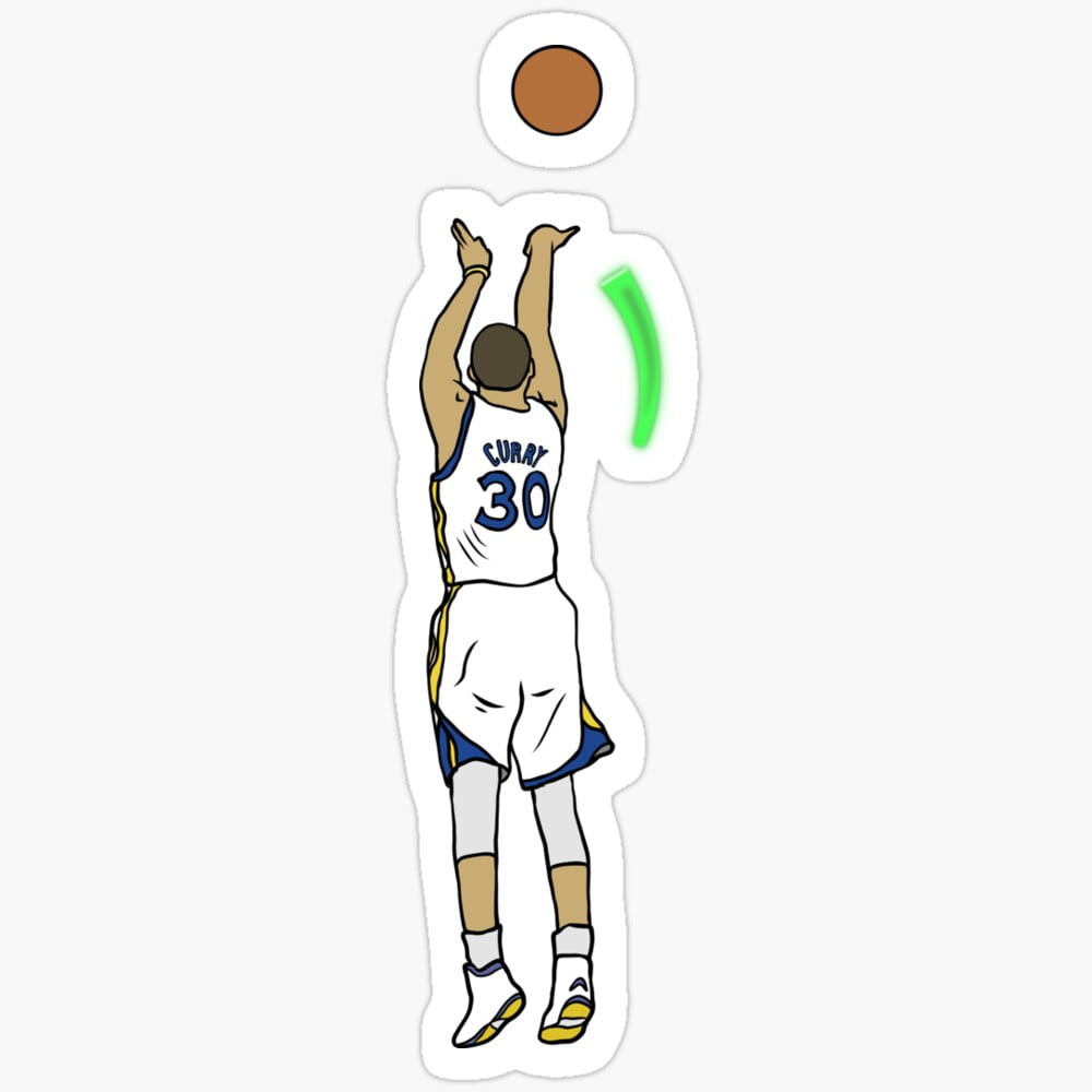 Kira Sticker - Steph Curry Green Release Sticker - Single, Trio, Or ...