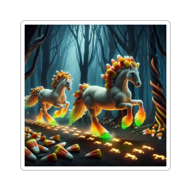 Kira Sticker With Sticker Candy Corn Centaur Stampede- Design Preview ...