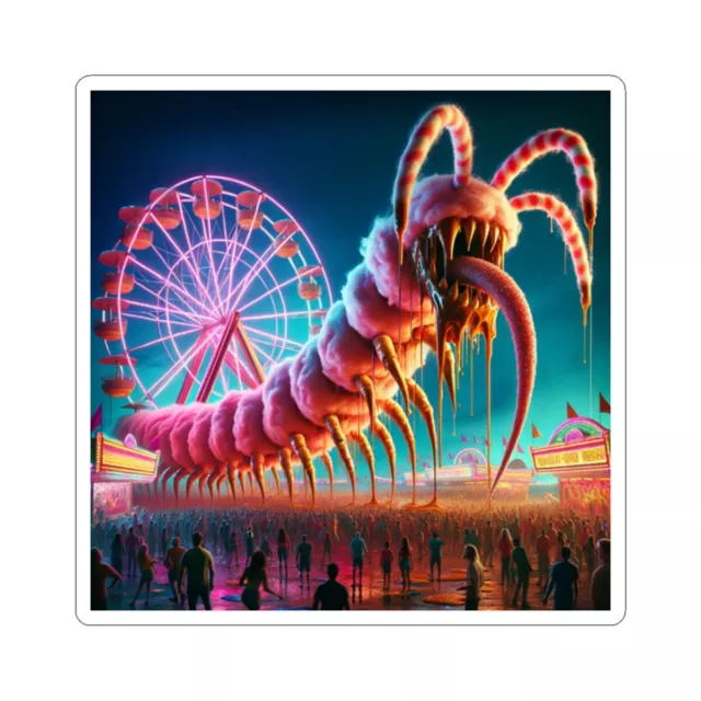 Kira Sticker With Sticker Candyfloss Centipede Carnival- Design Preview ...
