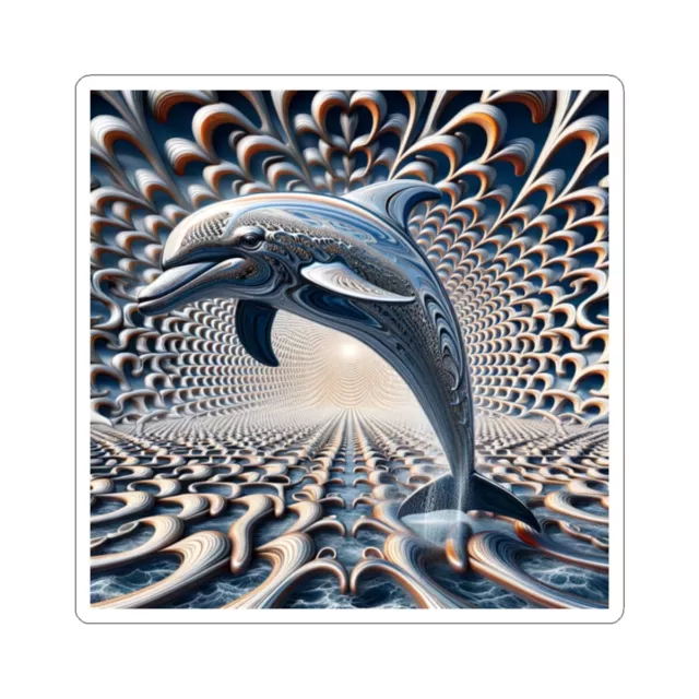 Kira Sticker With Sticker Melted Mirror Dolphin Paradox- Design Preview ...