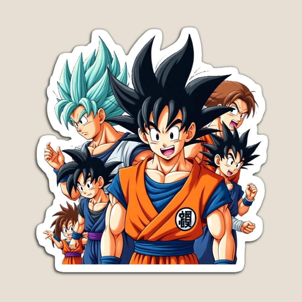 Kira Sticker With Stunning Dragon Ball, T-Shirts And Stickers For ...