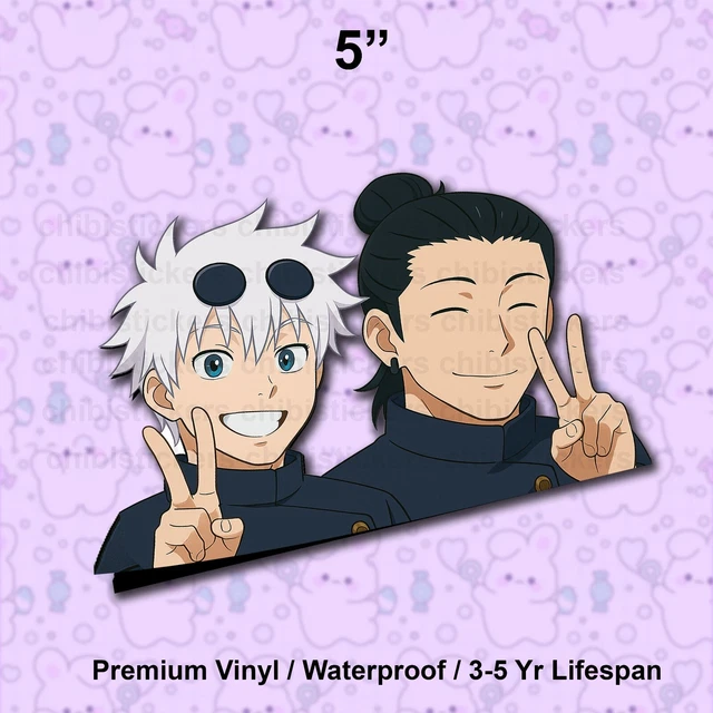 Kira Sticker With Suguru Geto Gojo Peeker Itadori Satoru Jujutsu Kaisen ...