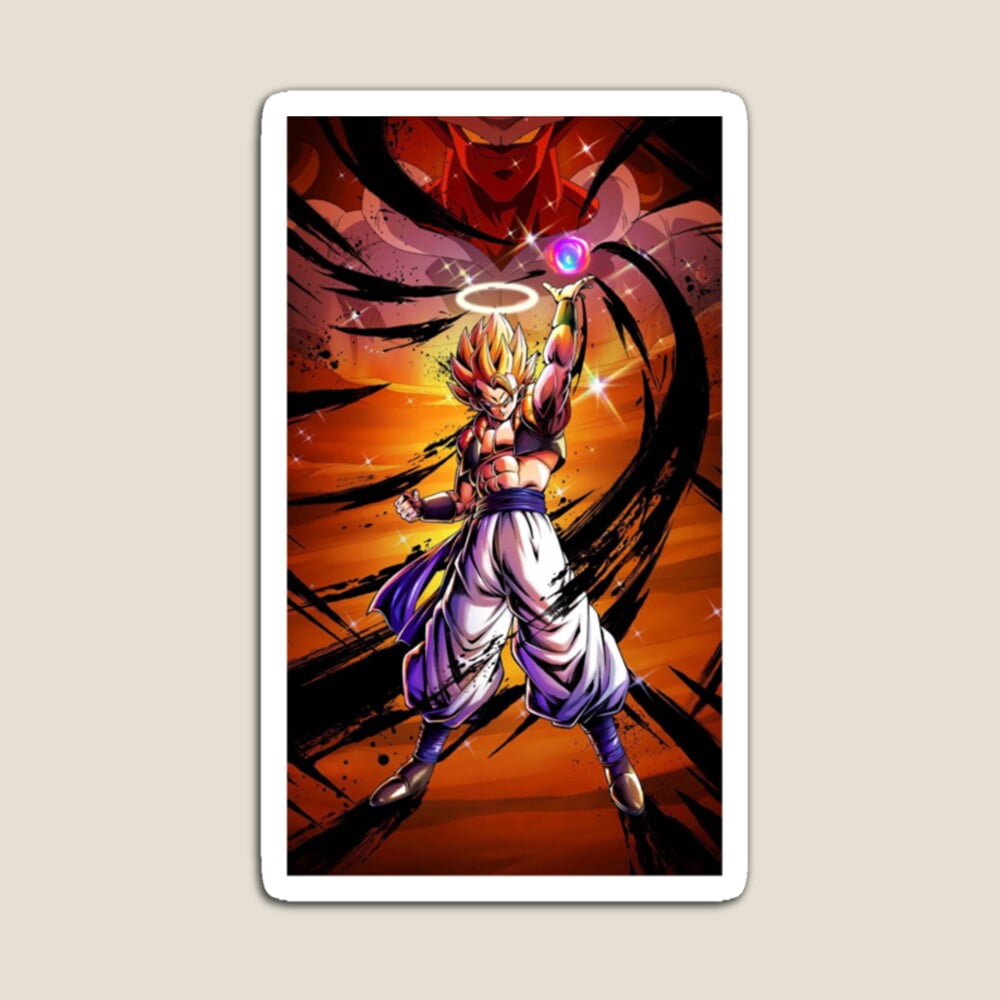 Kira Sticker With Super Saiyan Gogeta Classic Tshirt1999 Decorative ...