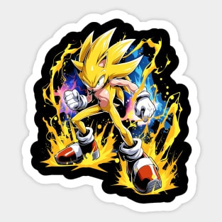 Kira Sticker With Super Sonic Sticker & Gaming, Hedgehog, Hedgehog ...