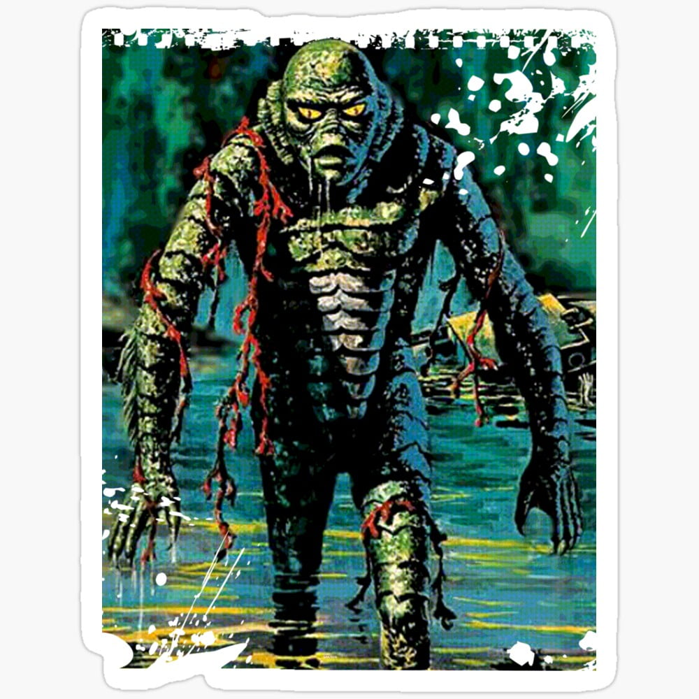 Kira Sticker - Swamp Creature Perfect Sticker Gift For Everyone ...