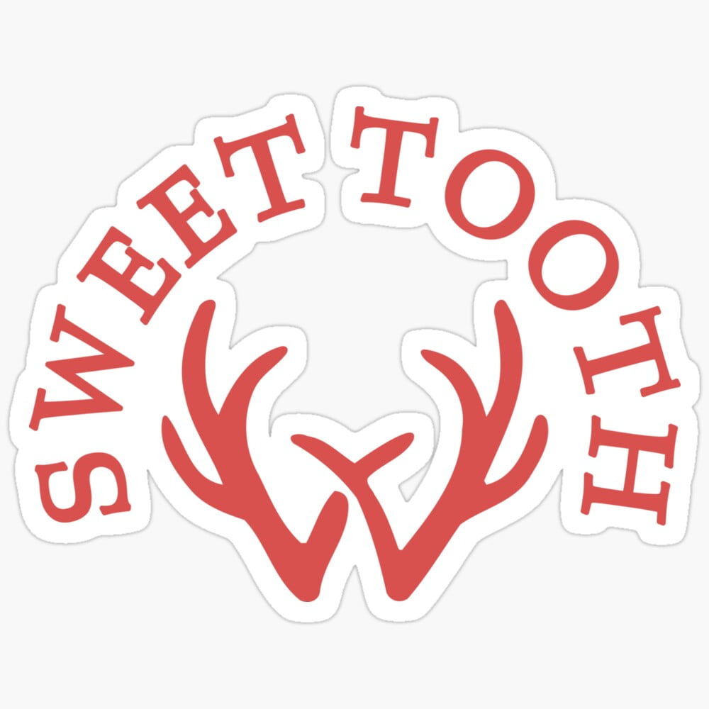 Kira Sticker - Sweet Tooth Fan Logo Pink - Phone Stickers, Waterproof ...