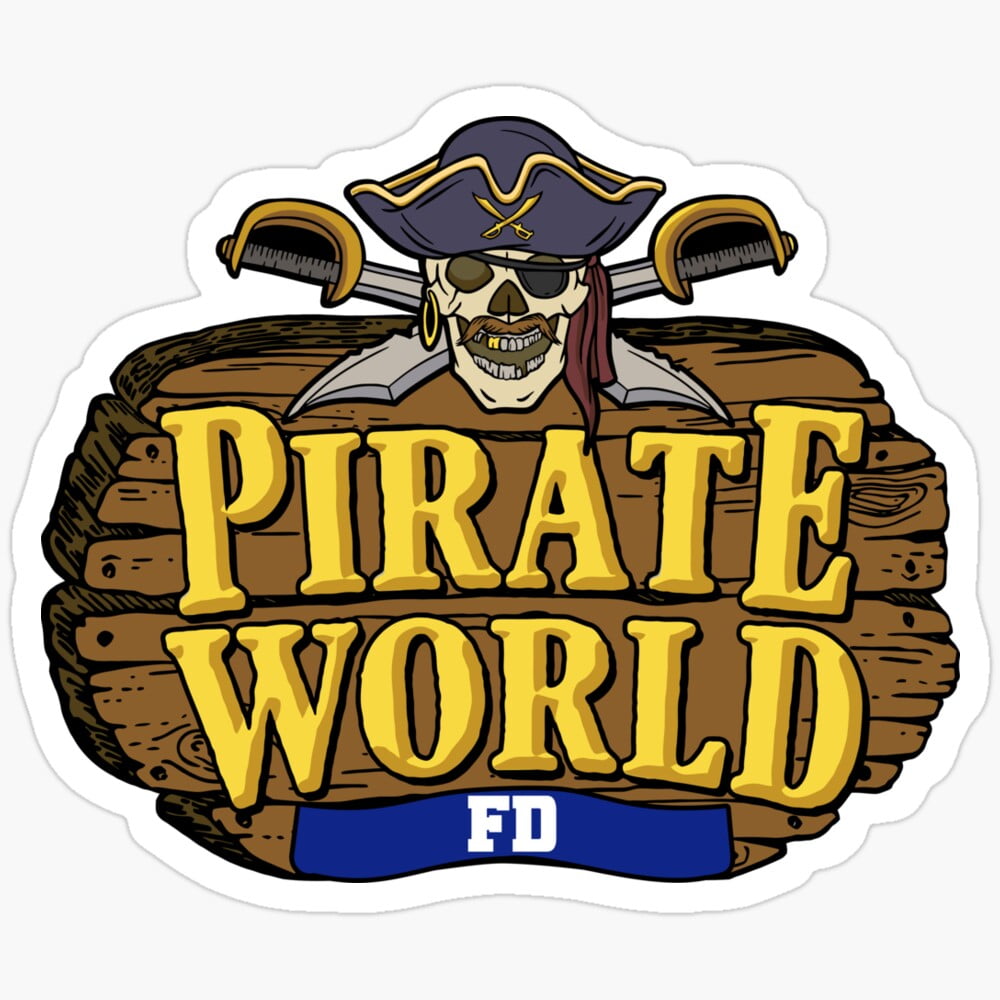 Kira Sticker - Tacoma Fd Pirate World - Phone Stickers, Waterproof ...