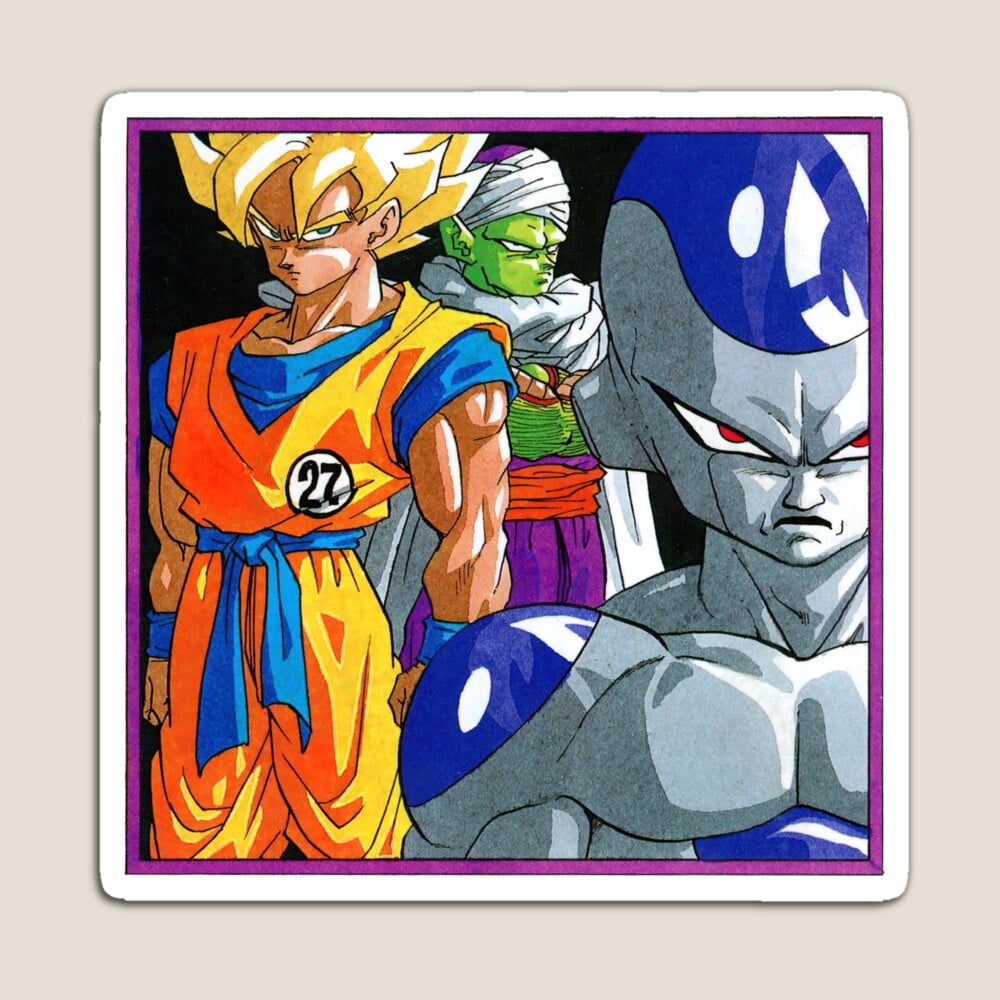 Kira Sticker With Tankoubon 27 Db Frieza, Goku And Piccolo Decorative ...