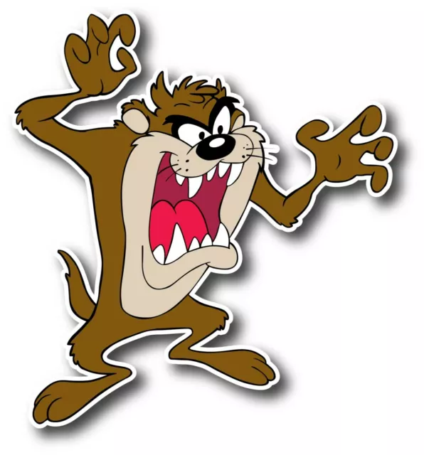 Kira Sticker With Tasmanian Devil Taz Looney Tunes Decal Truck Vehicle ...