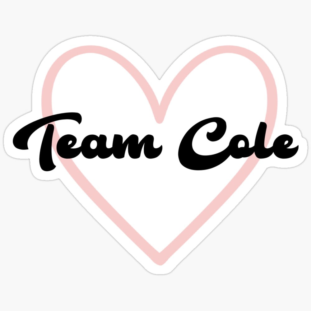 Kira Sticker - Team Cole Sticker - Walmart.com