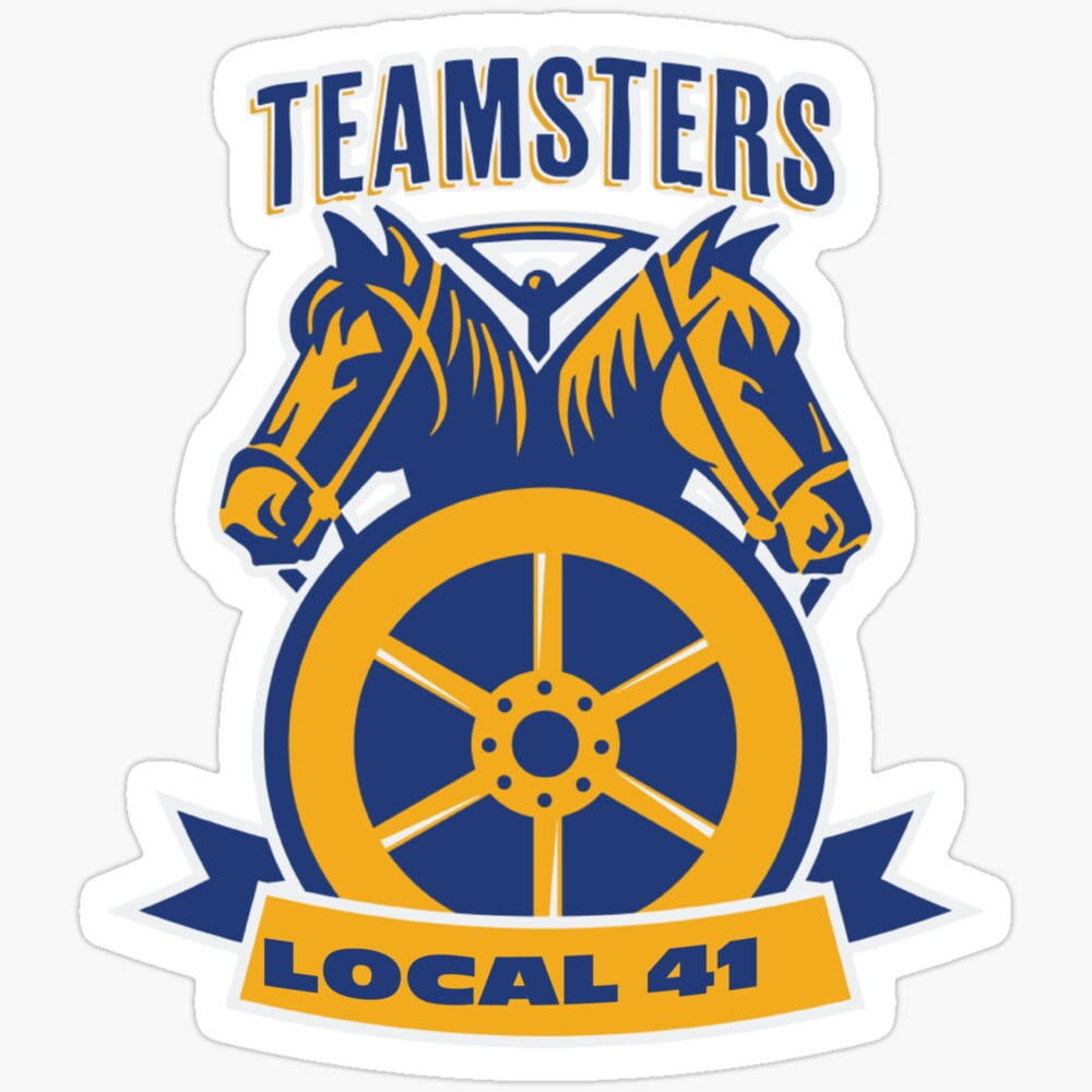 Kira Sticker - Teamsters Local 41 Gifts, Teamster Driver Father'S Day ...