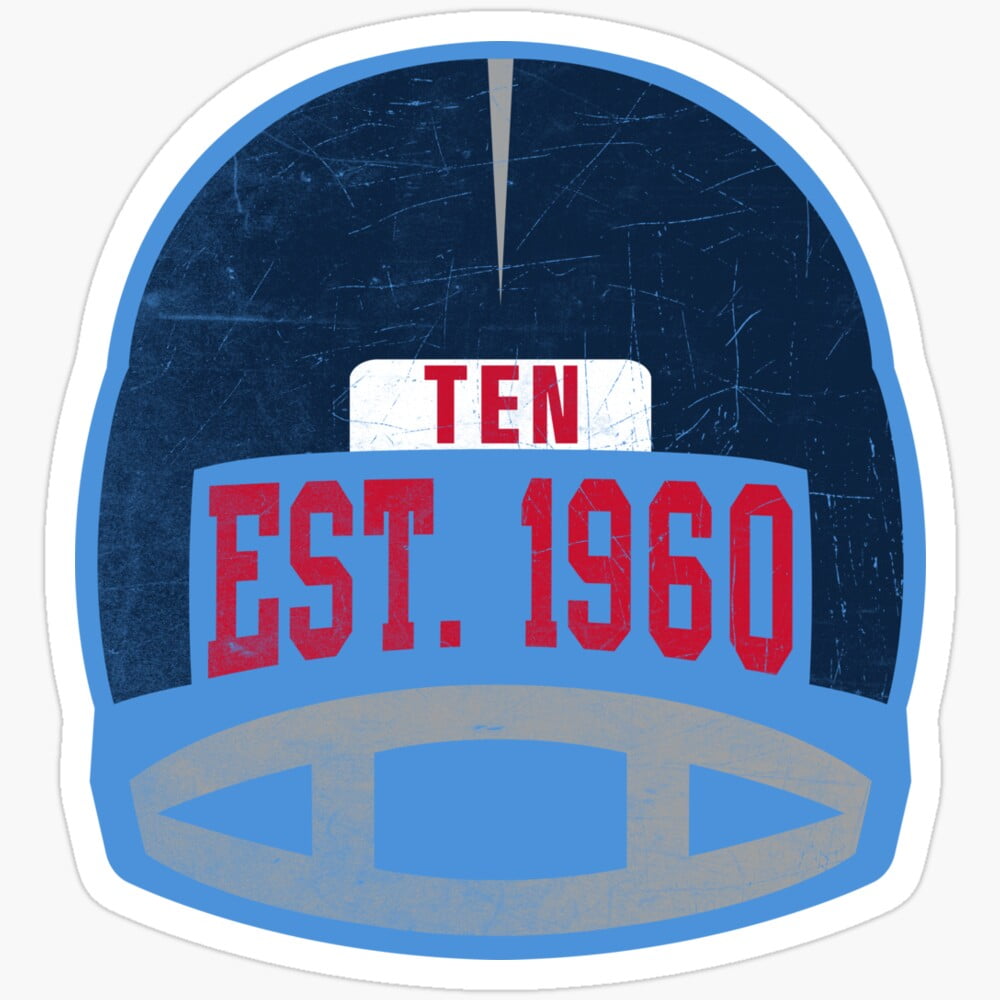 Kira Sticker - Tennessee Throwback Football Helmet - Phone Stickers ...