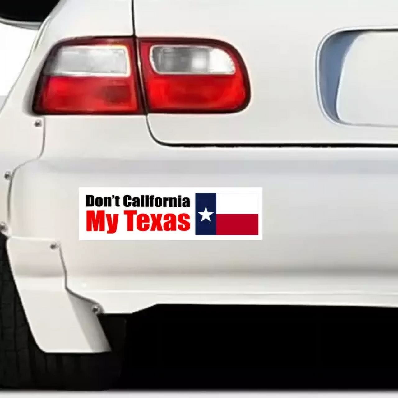 Kira Sticker With Texas Proud Bumper Dont California My State Bold ...