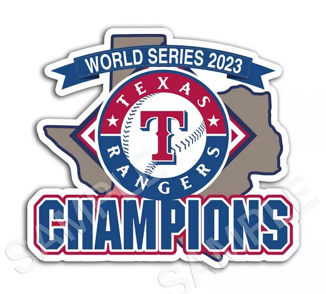 Kira Sticker With Texas Rangers World Series Champions 2023 Baseball ...