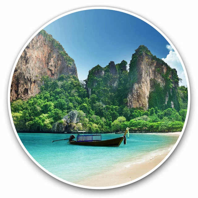 Kira Sticker With Thai Beach Paradise Thailand Cool Gift Decorative ...