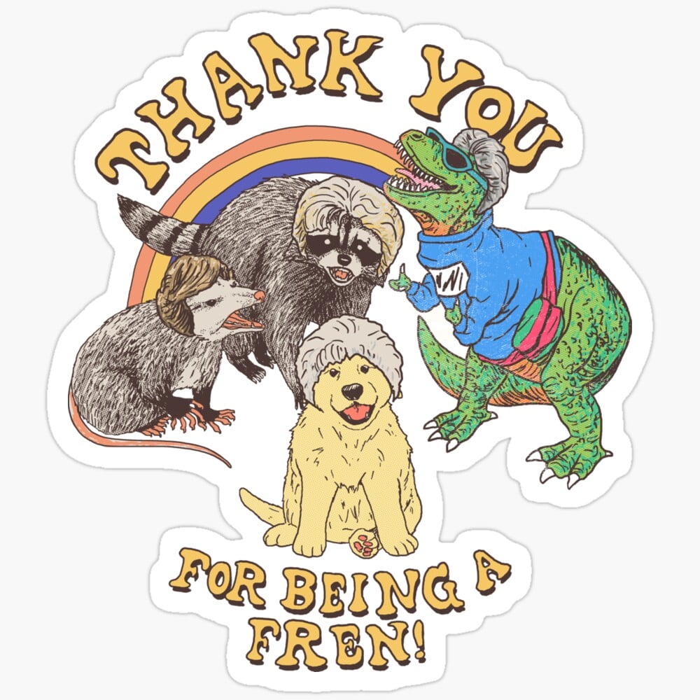 Kira Sticker - Thank You Fren Sticker - Single, Trio, Or Squad — Collect Them All! ) - Walmart.com
