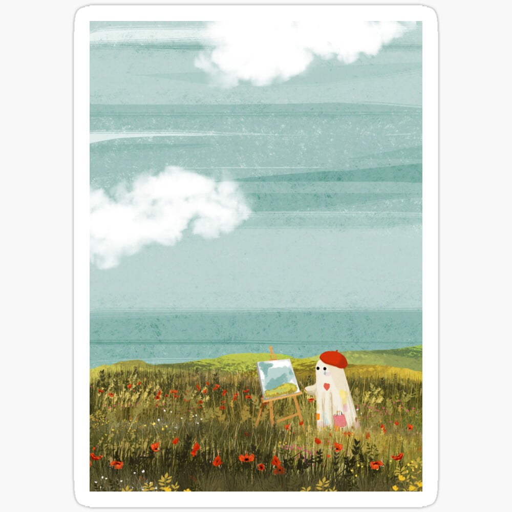 Kira Sticker - The Artist - Phone Stickers, Waterproof Decals Water ...