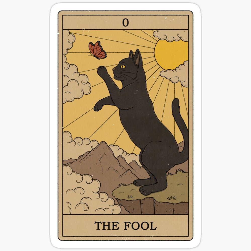 Kira Sticker - The Fool Perfect Sticker Gift For Everyone ) - Walmart.com