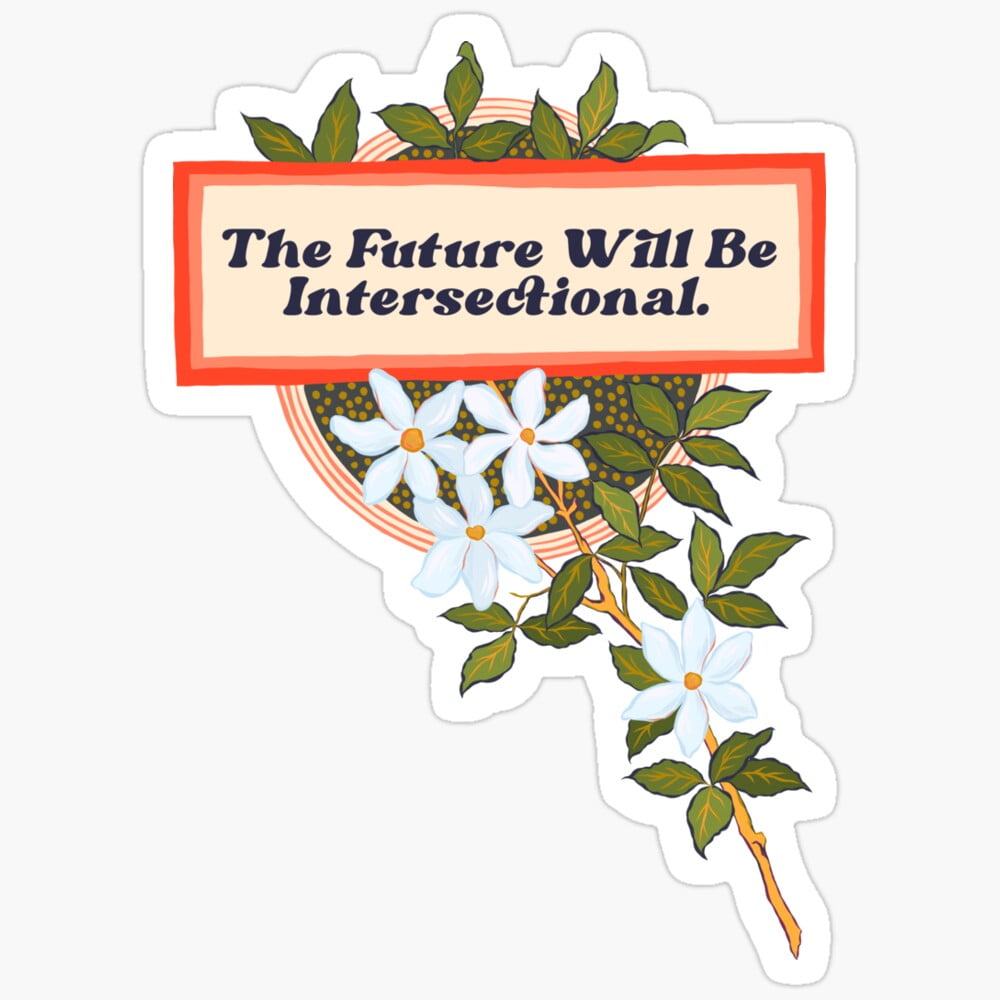Kira Sticker - The Future Will Be Intersectional Gift For You - Phone Stickers, Waterproof ...