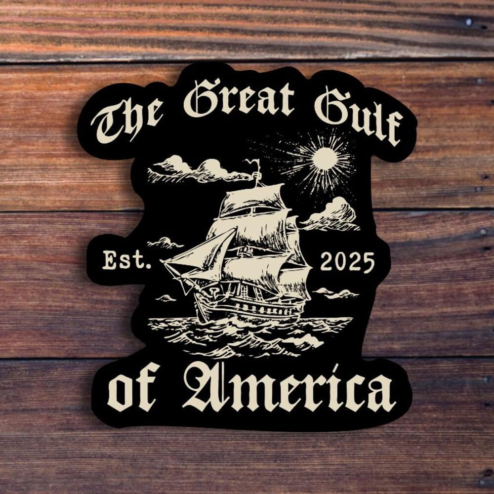 Kira Sticker - The Great Gulf Of America, Gulf Of Mexico, Patriotic ...