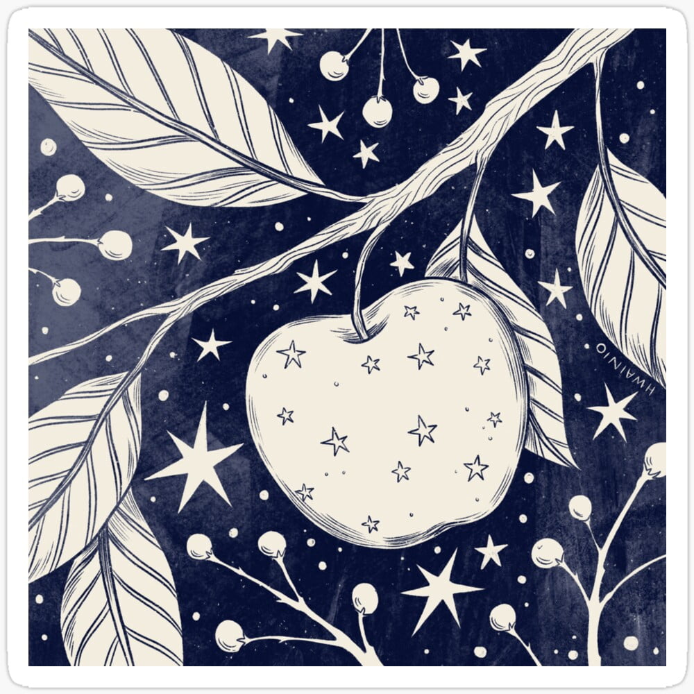 Kira Sticker - The Night Apple - Phone Stickers, Waterproof Decals ...