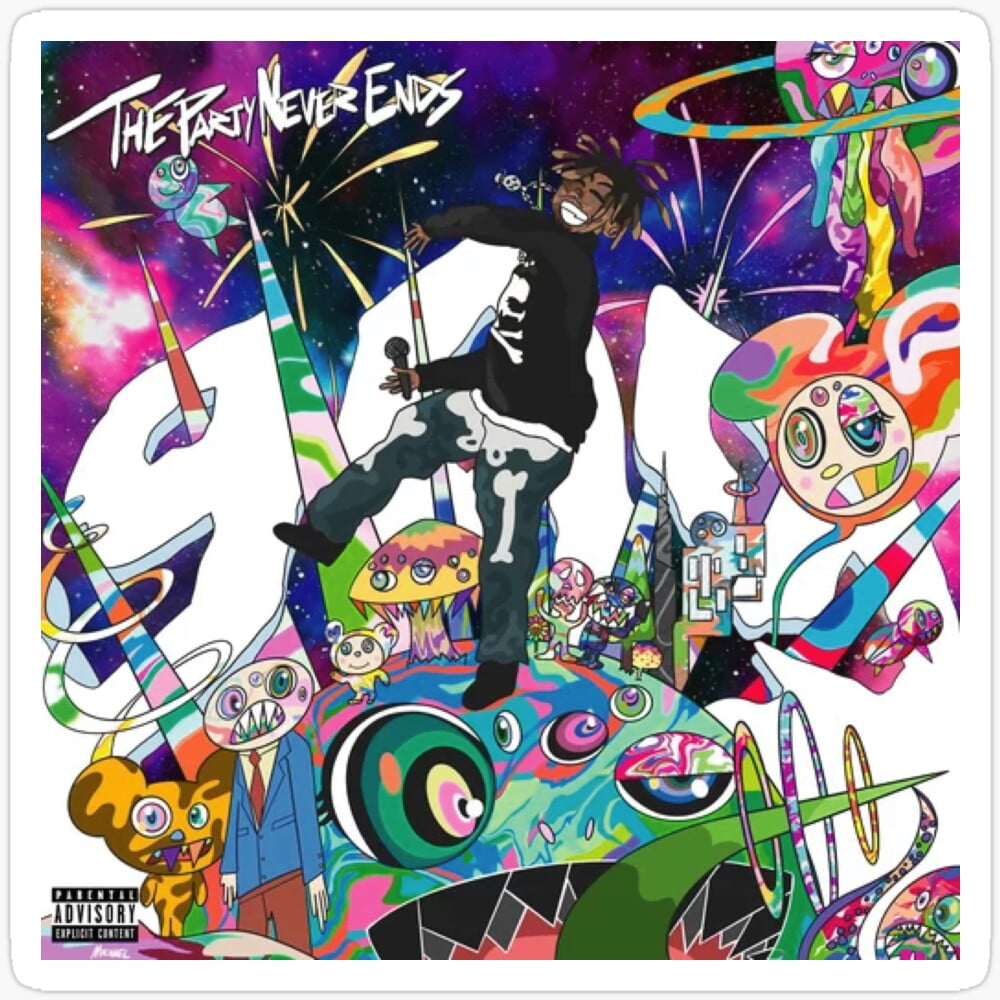 Kira Sticker - The Party Never Ends Juice Wrld - Phone Stickers ...