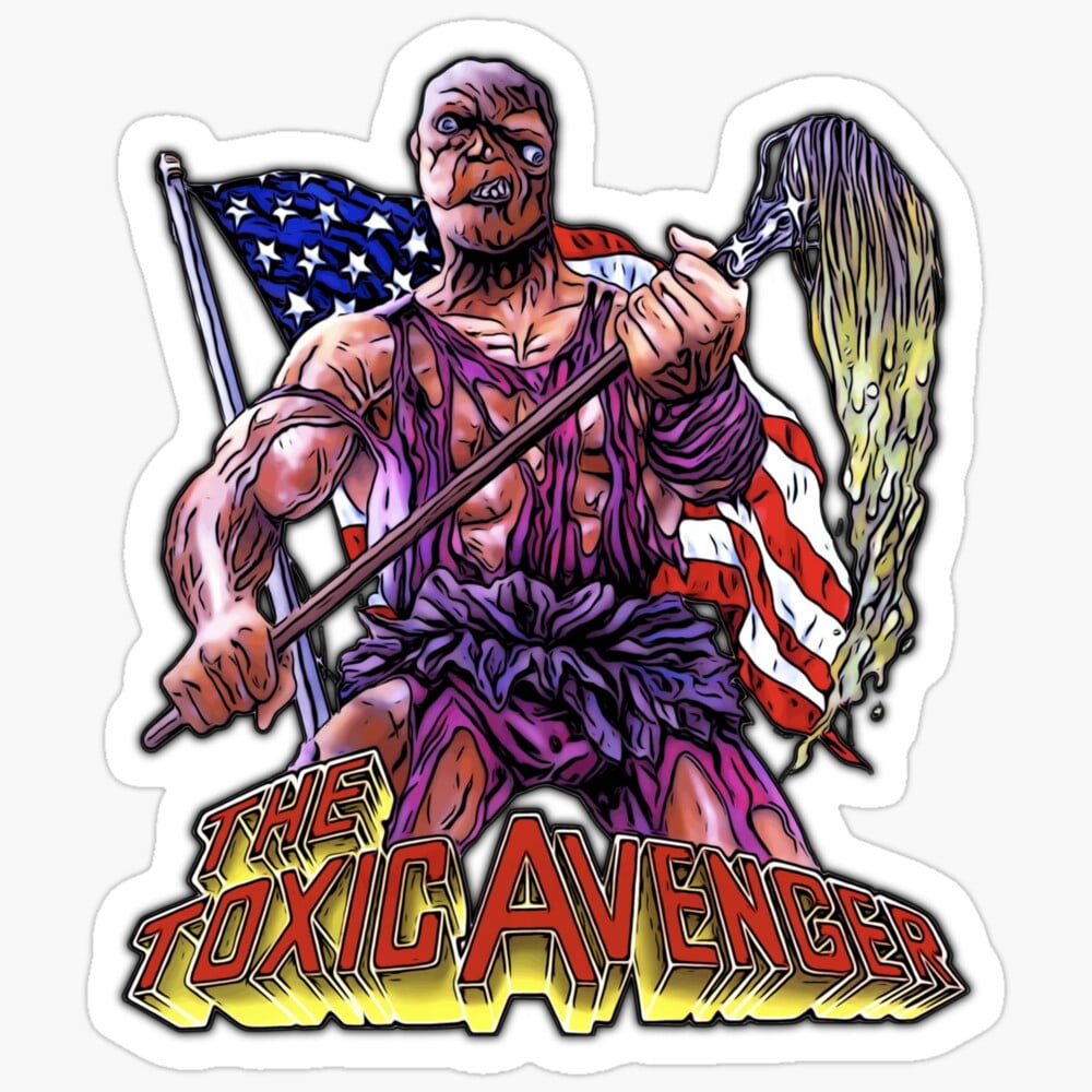 Kira Sticker - The Toxic Avenger Gift For You - Phone Stickers ...