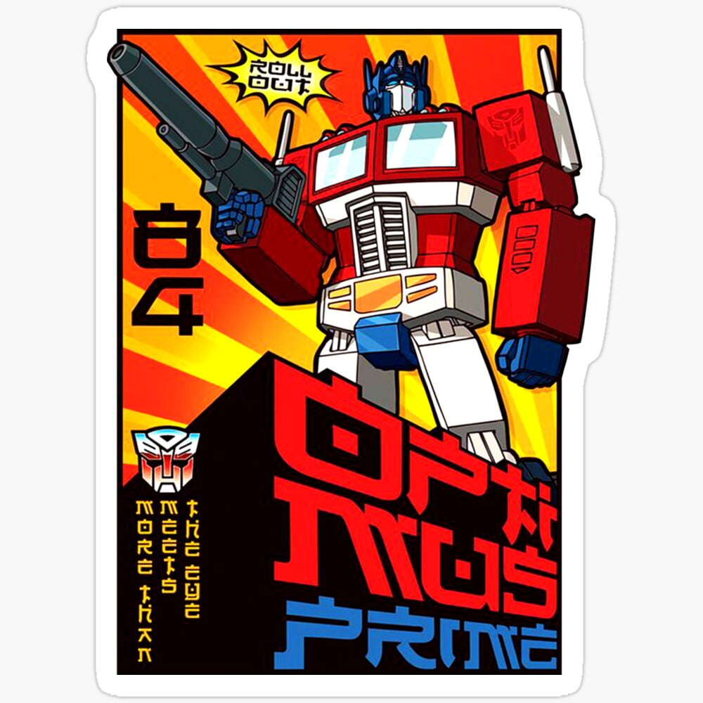 Kira Sticker - The Transformers 84 Tokyo Release Gift For You - Phone ...
