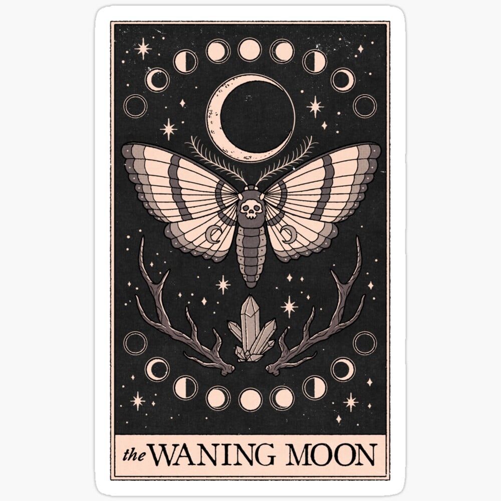 Kira Sticker - The Waning Moon Perfect Sticker Gift For Everyone ...