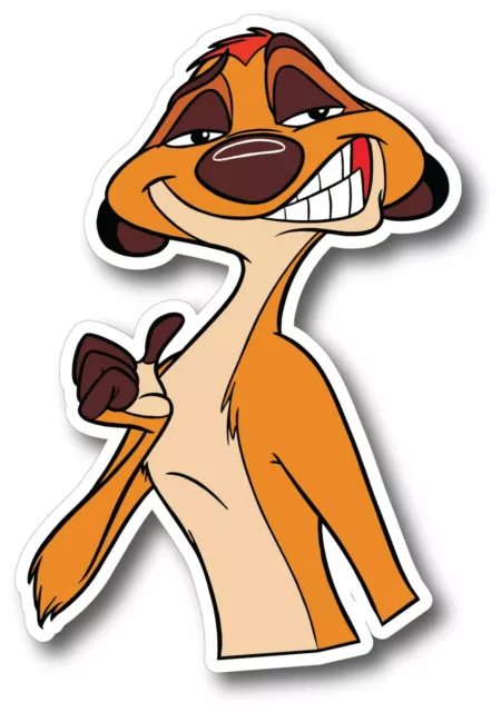 Kira Sticker With Timon And Pumba Kids Cartoon Decal Usa Car Truck ...