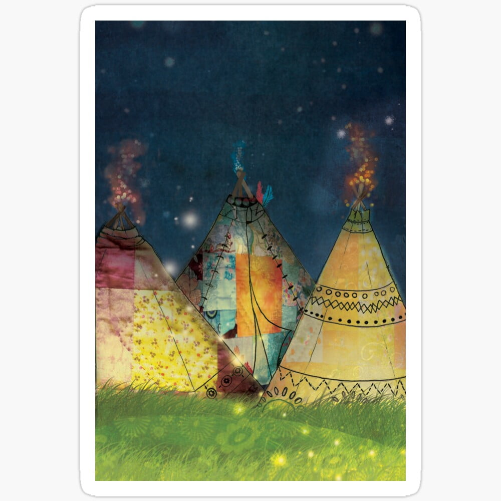 Kira Sticker - Tipi'S Camping - Phone Stickers, Waterproof Decals Water ...