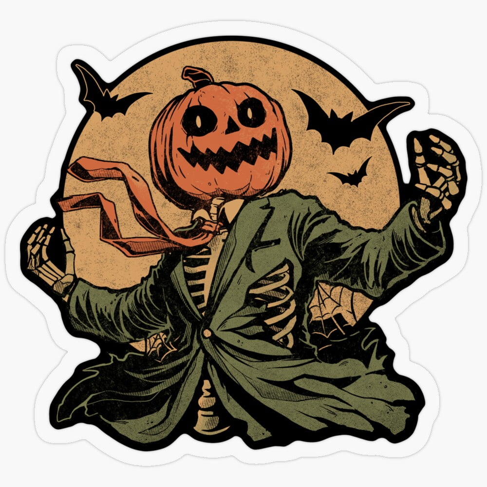 Kira Sticker With Tis The Season To Be Spooky - Dark Cute Evil ...