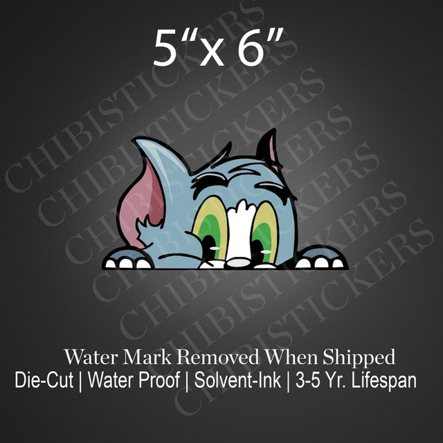 Kira Sticker With Tomy And Jerry Cat And Mouse Cute Cat Vinyl ...