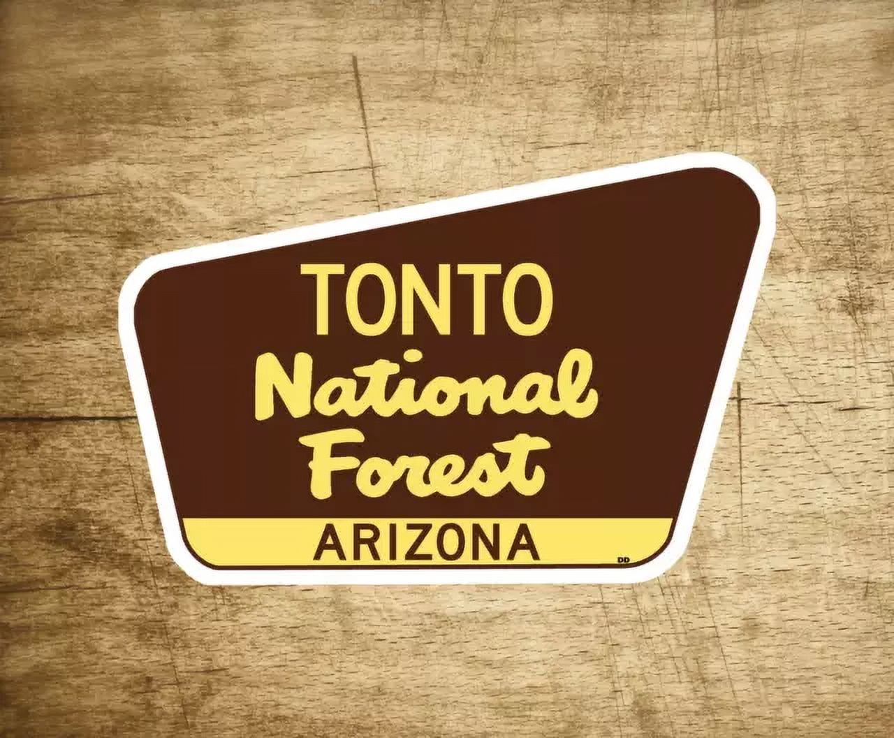 Kira Sticker With Tonto National Forest Decal Arizona Park Decorative ...
