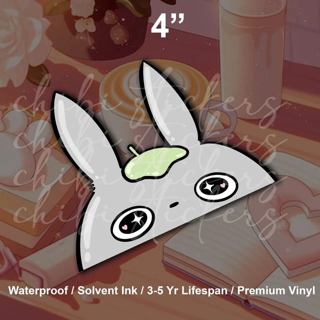 Kira Sticker With Totoro Cute Bunny Waterproof Kawaii Anime Jdm Vinyl ...