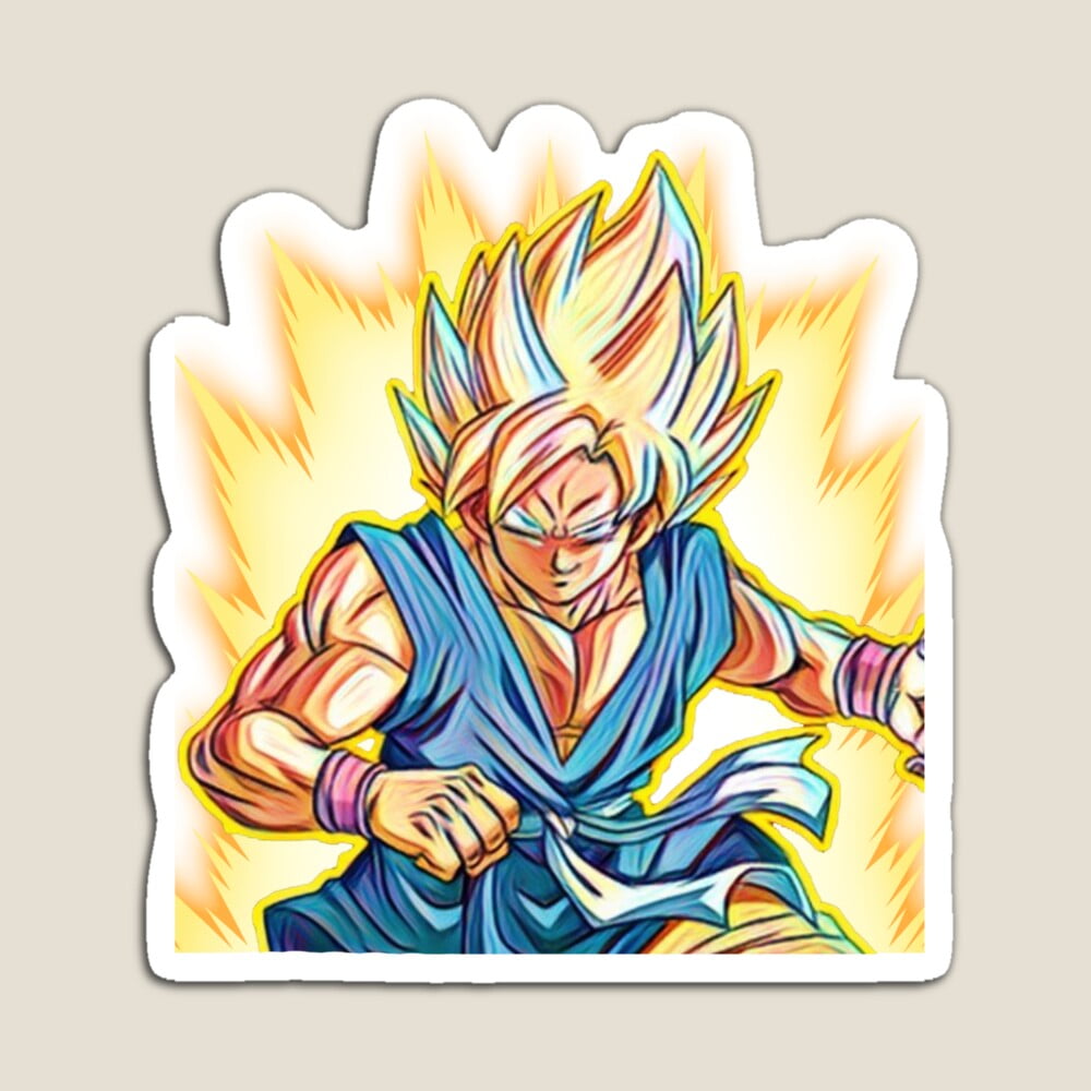 Kira Sticker With Train Insaiyan Gt G0Ku Super Saiyan Db/Dbz/Dbgt/Dbs Decorative Laptop, Phone ...