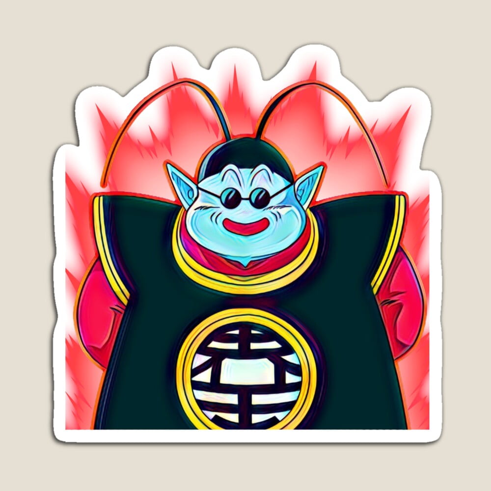 Kira Sticker With Train Insaiyan King Kai Db/Dbz/Dbgt/Dbs Decorative ...