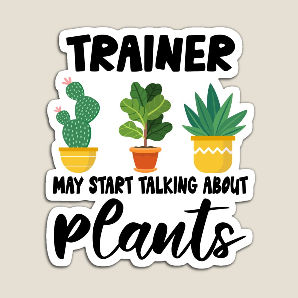 Kira Sticker With Trainer May Start Talking About Plants,Trainer Dad ...