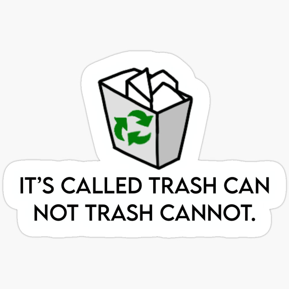 Kira Sticker - Trash Can Perfect Gift for everyone ) - Walmart.com
