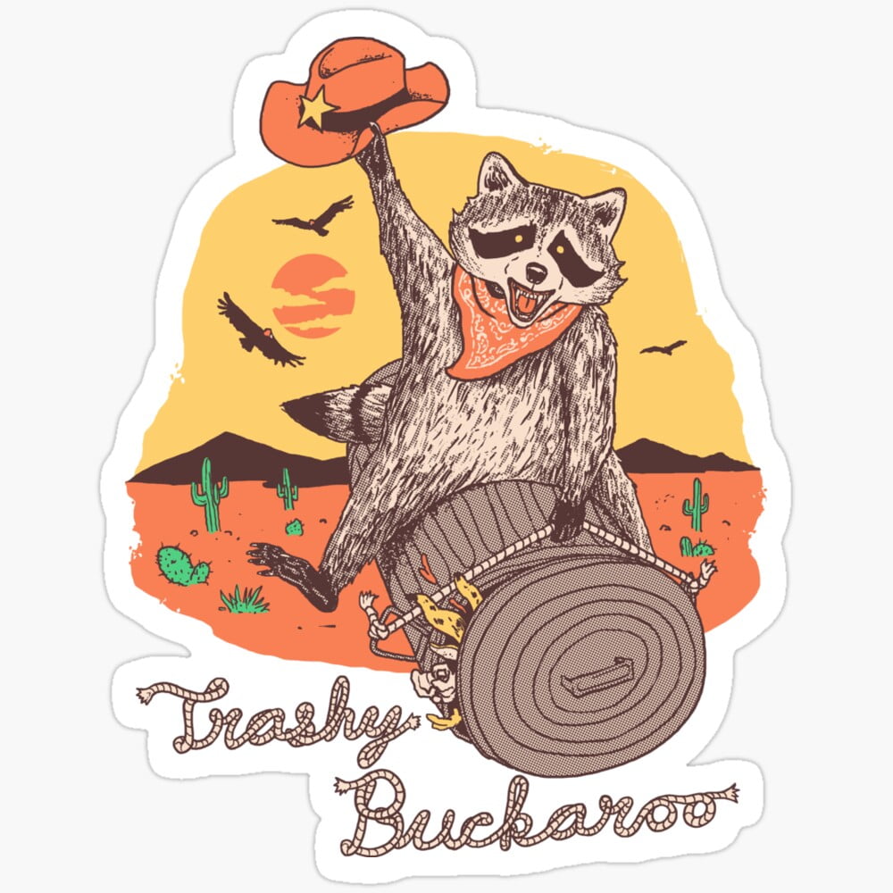 Kira Sticker - Trashy Buckaroo Sticker - Single, Trio, Or Squad ...