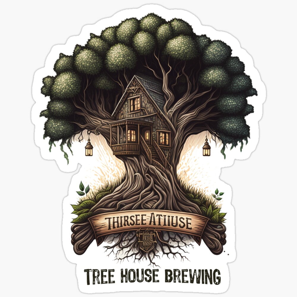 Kira Sticker - Tree House Brewing Sticker - Walmart.com