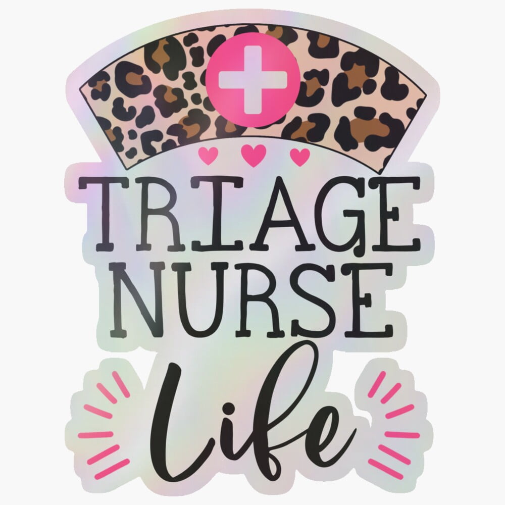 Kira Sticker With Triage Nurse Nursing Gift Rn Medical Stethoscope ...