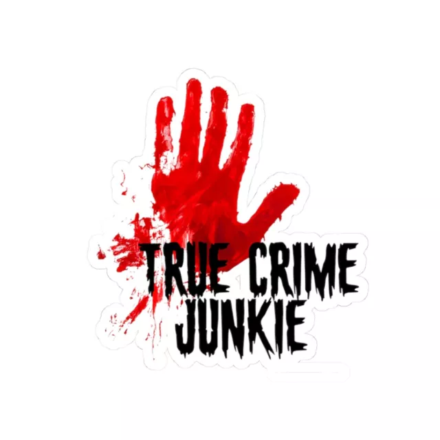 Kira Sticker With True Crime Junkie Vinyl Criminal Hand Print Tv Series ...
