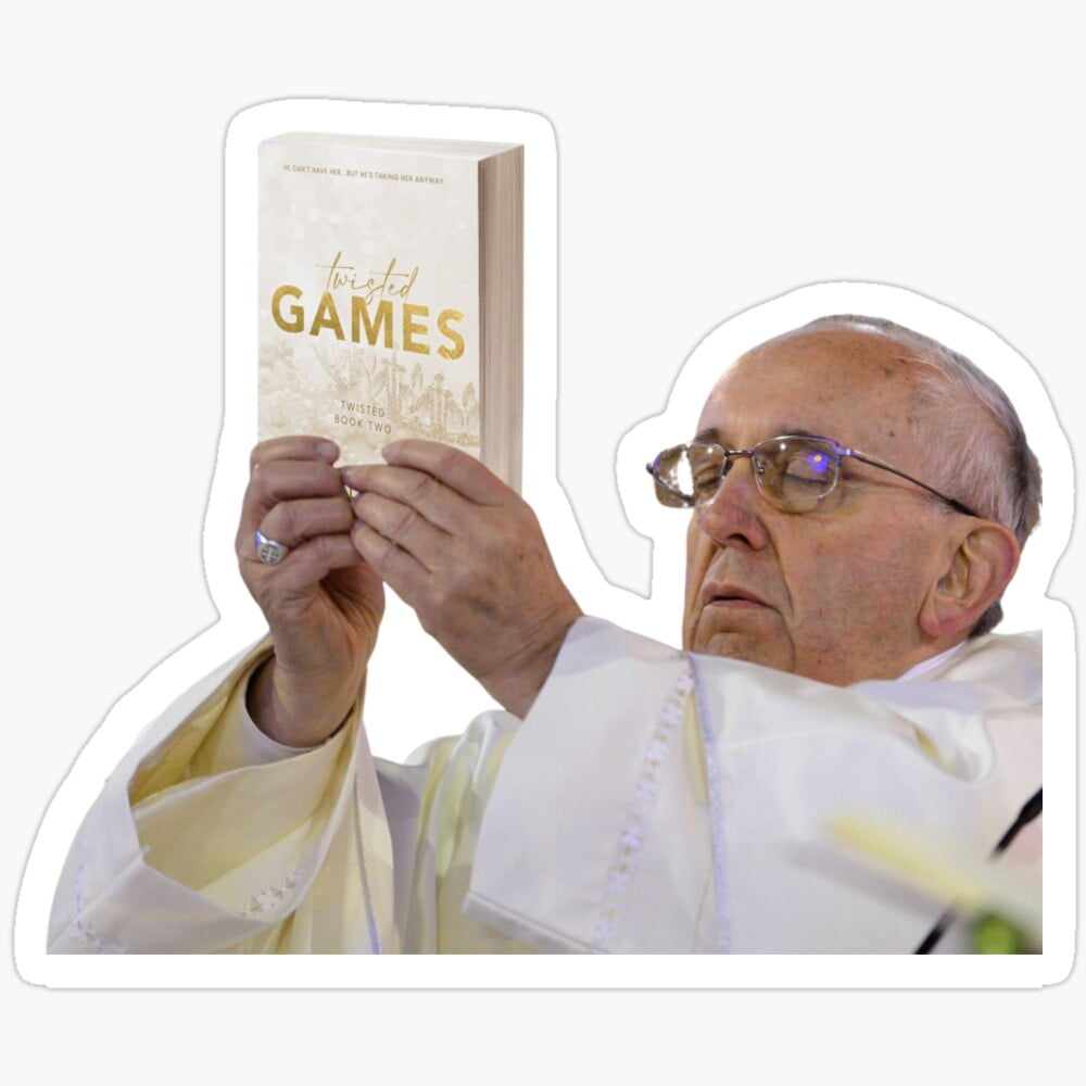 Kira Sticker Twisted Games Pope Meme - Perfect Birthday Gift For ...
