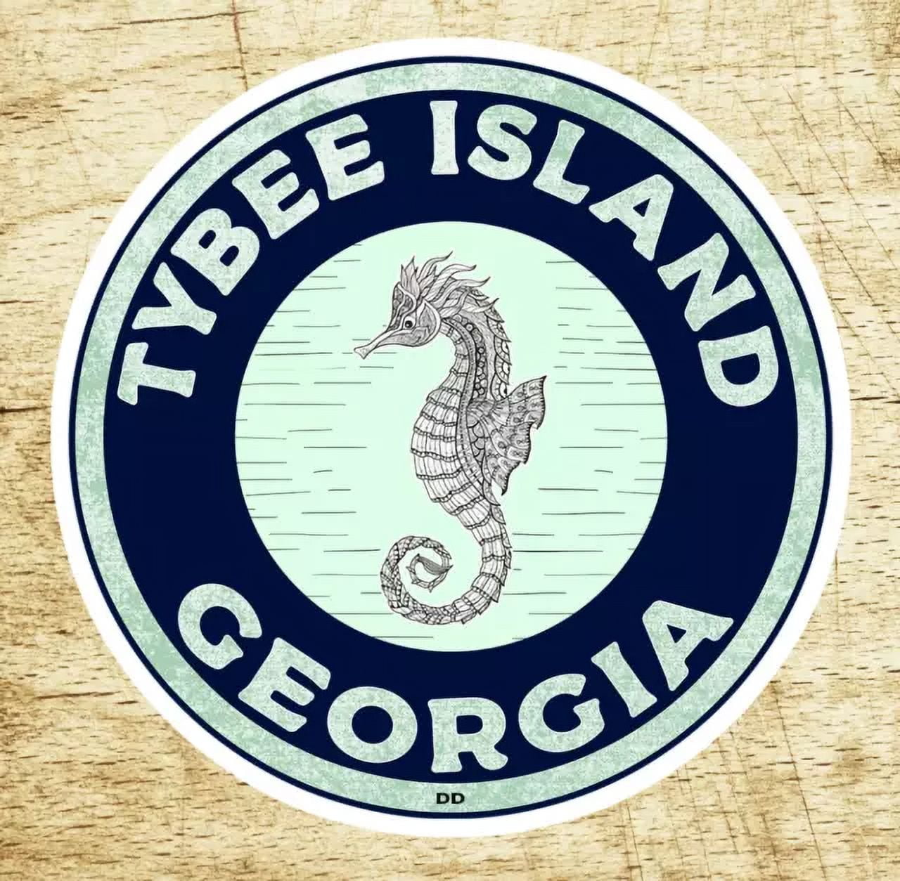 Kira Sticker With / Tybee Island Georgia Decal Atlantic Ocean Savannah ...