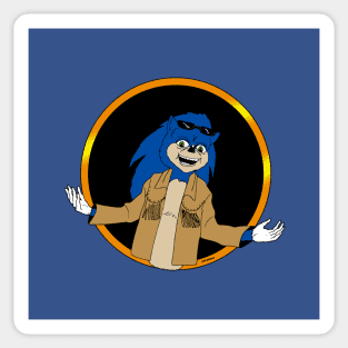 Kira Sticker With Ugly Sonic Sticker & Gaming, Sonic Boom, Chip And ...