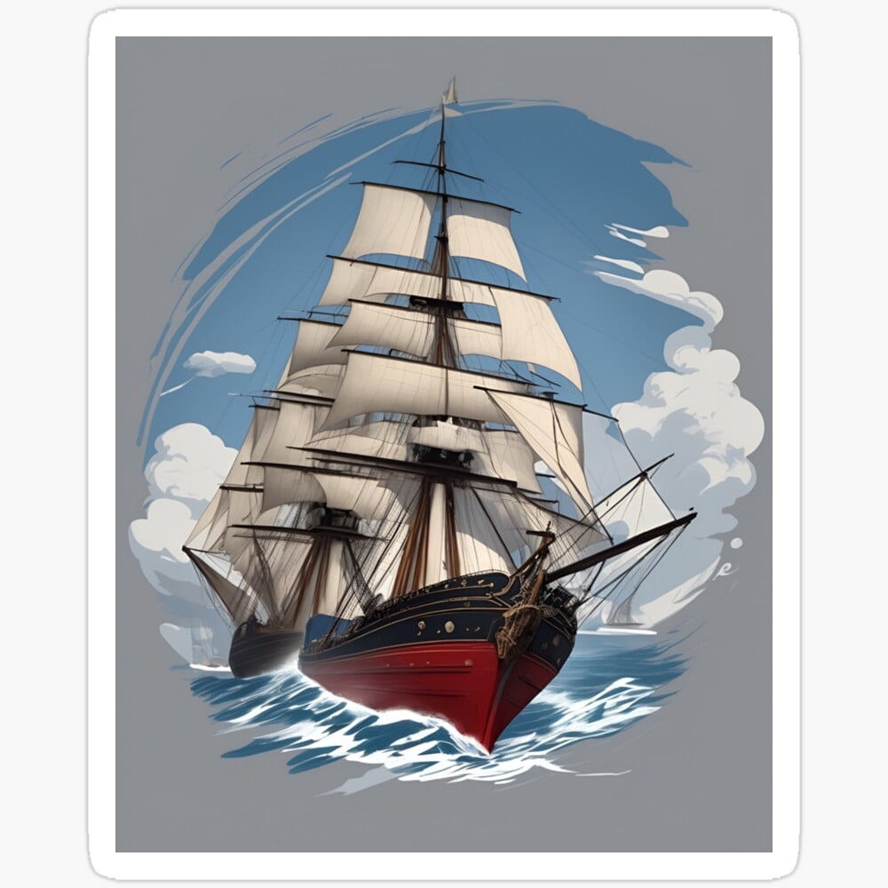 Kira Sticker - Uk Tall Ships Gift For You - Phone Stickers, Waterproof ...